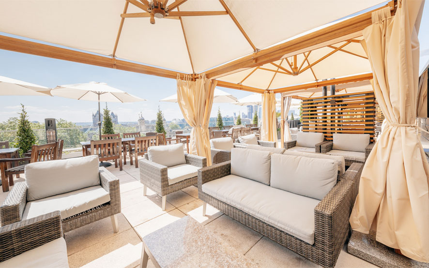 Rooftop restaurant & bar in London | The Skyline London