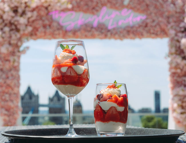 Rooftop restaurant & bar in London | The Skyline London