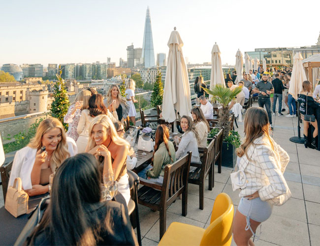Rooftop restaurant & bar in London | The Skyline London
