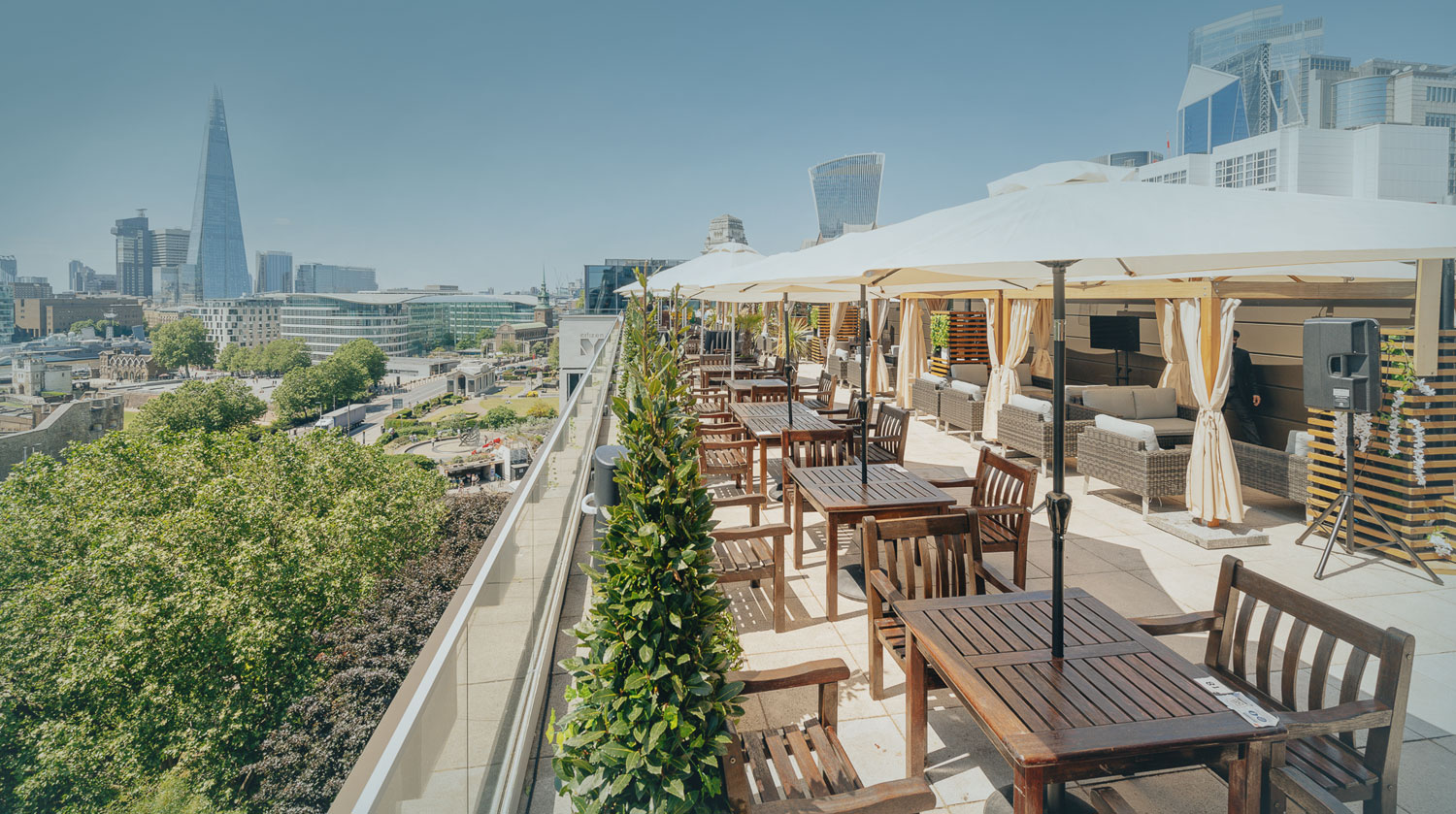 Rooftop restaurant & bar in London | The Skyline London